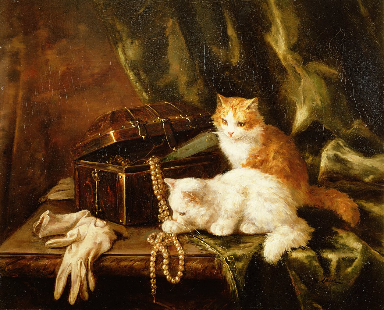 Little Treasures by Marie Yvonne Laur: Buy fine art print