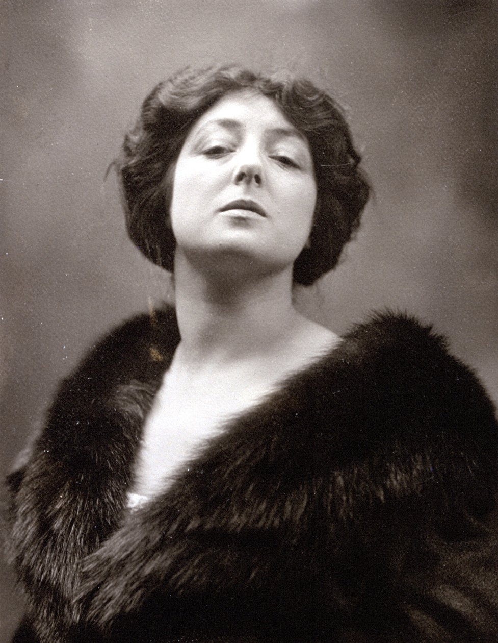 Half-length portrait of the famous opera singer Toti Dal Monte