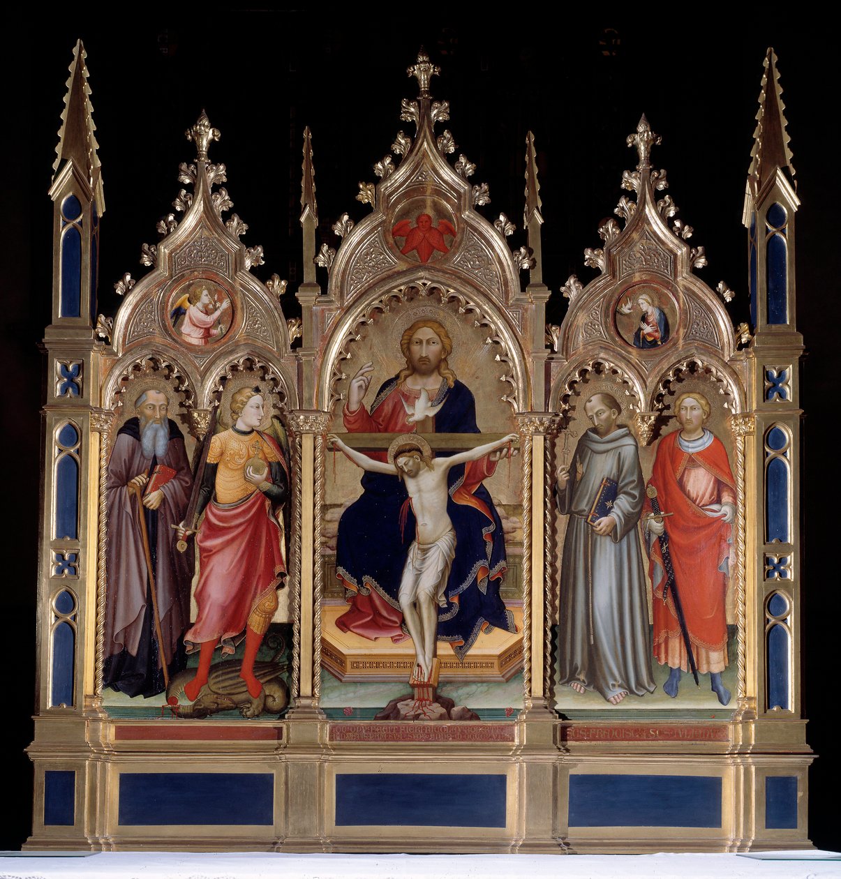 The Holy Trinity and Saints by Mariotto di Nardo