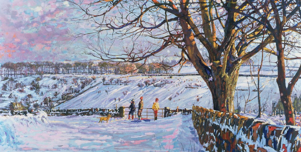 Walking the Dog, 1997 by Martin Decent: Buy fine art print