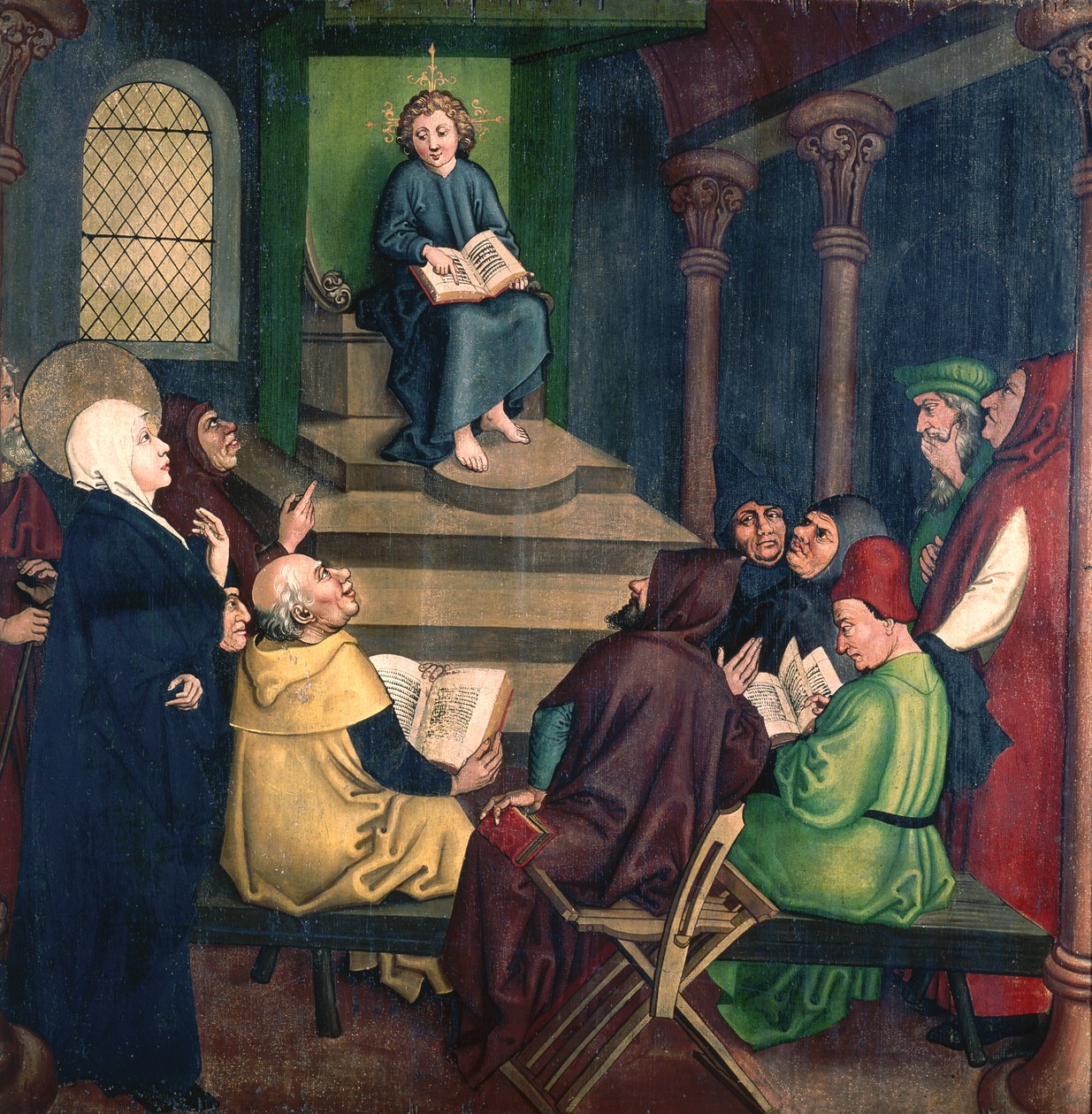 Jesus with the Doctors, from the Altarpiece of the Dominicans, c.1470-80