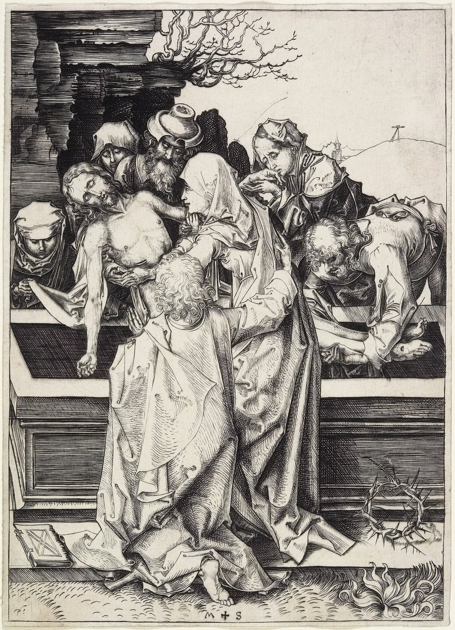 The Entombment by Martin Schongauer: Buy fine art print