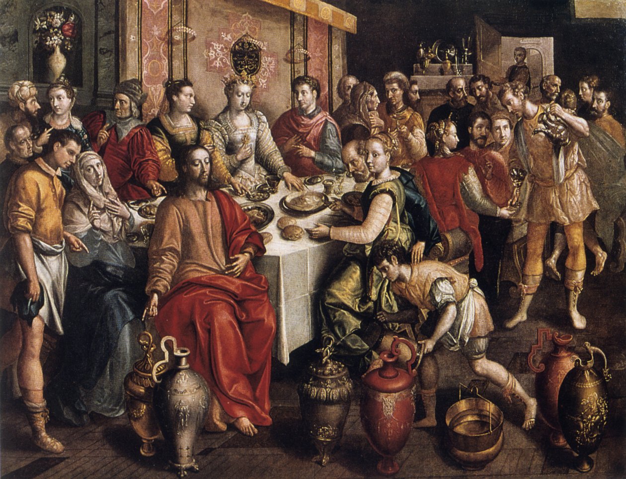 The Marriage at Cana by Maarten de Vos: Buy fine art print