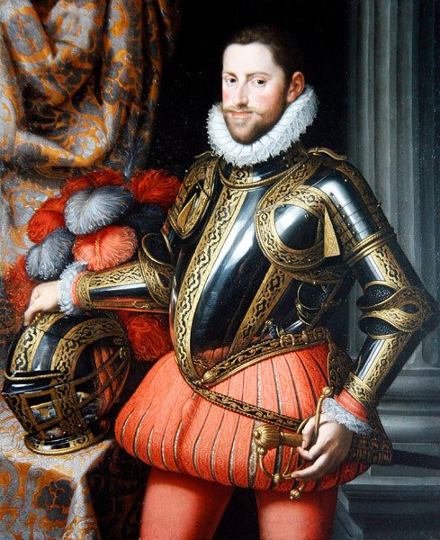 Portrait of Archduke Ernst of Austria in Armour