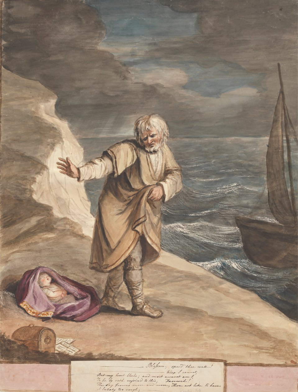 Antigonus Disposing of Perdita by Mary Hoare