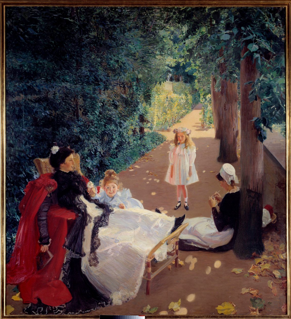 Nap in the Park by Mary Louise MacMonnies: Fine art print