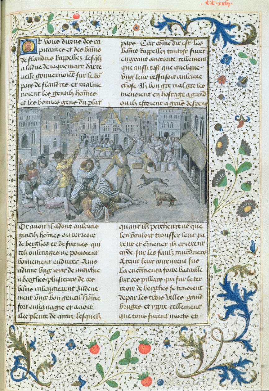 The Artevelde Family. Street Fighting in Ghent, 1477
