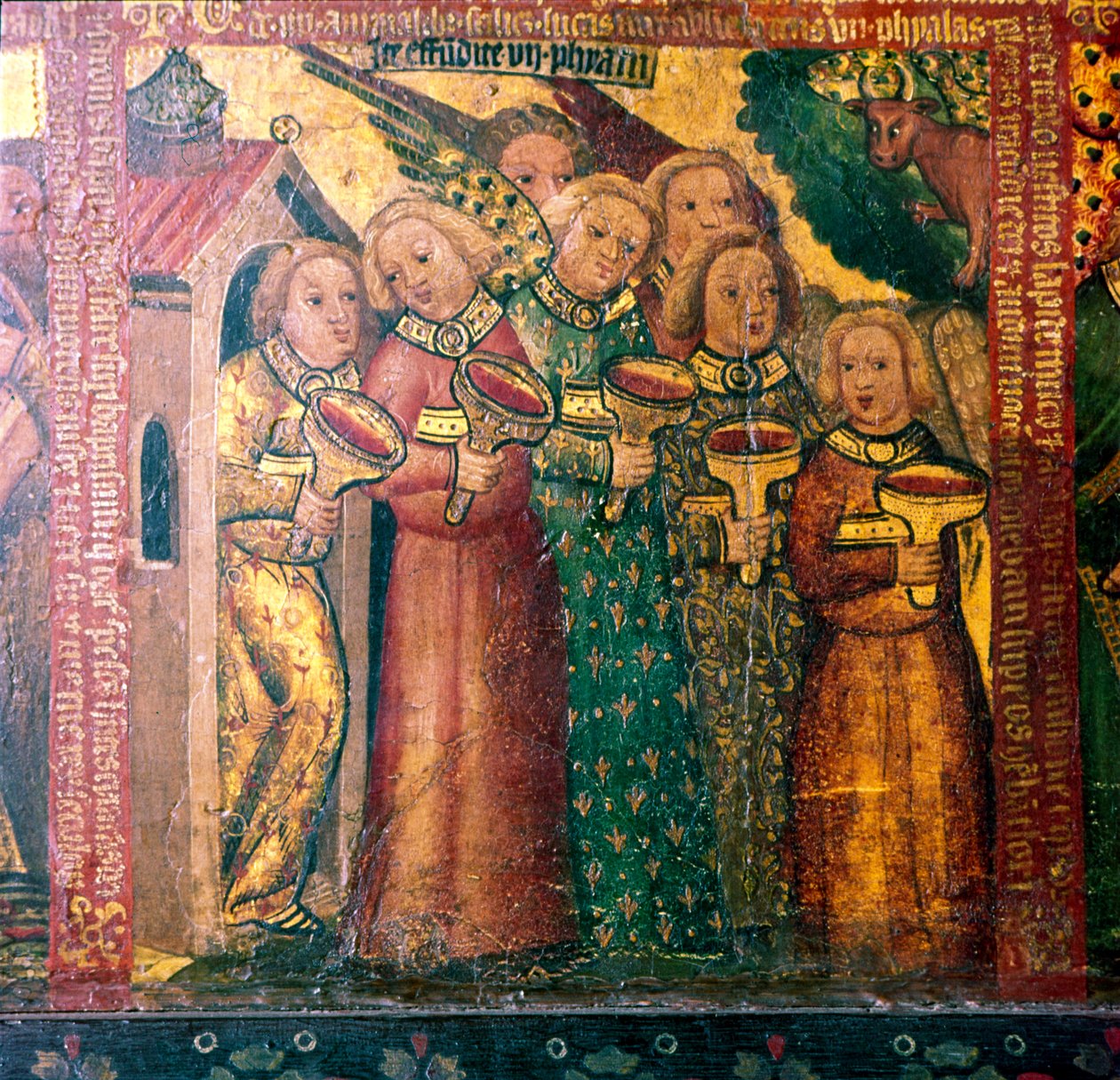 Seven Angels with Seven Vials by Master Bertram of Hamburg