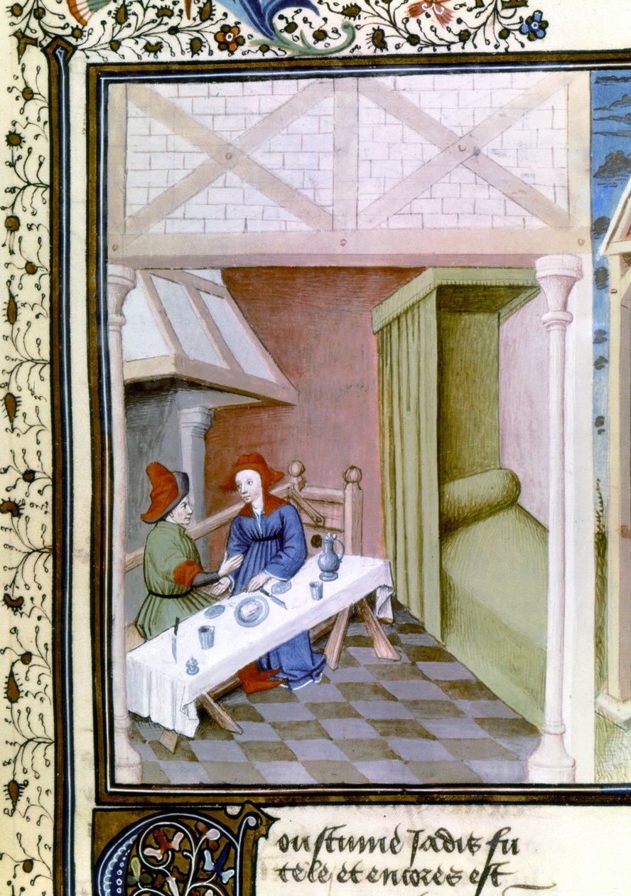 A Scene from the Decameron, Salabetto and Iancofiore