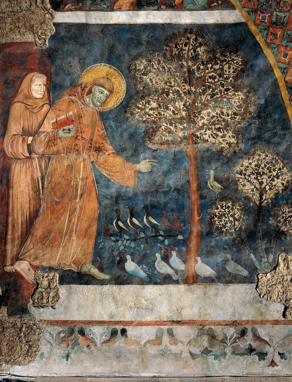 Preaching to the Birds by Master of Saint Francis of Assisi