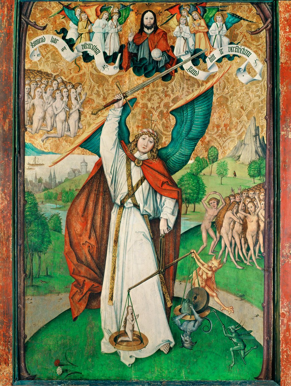 The Archangel Michael Weighs the Souls on Judgement Day