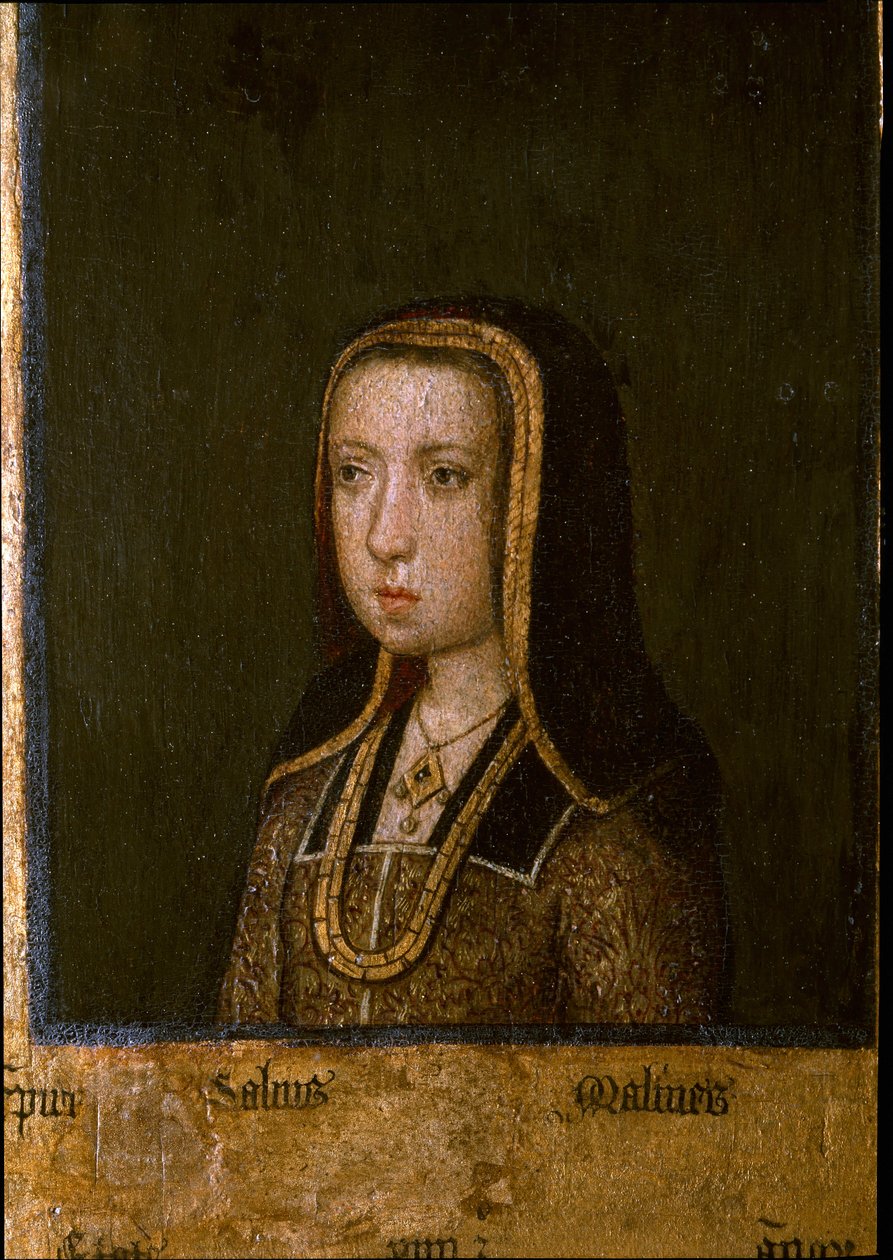 Portrait of Margarita of Austria, in 1494