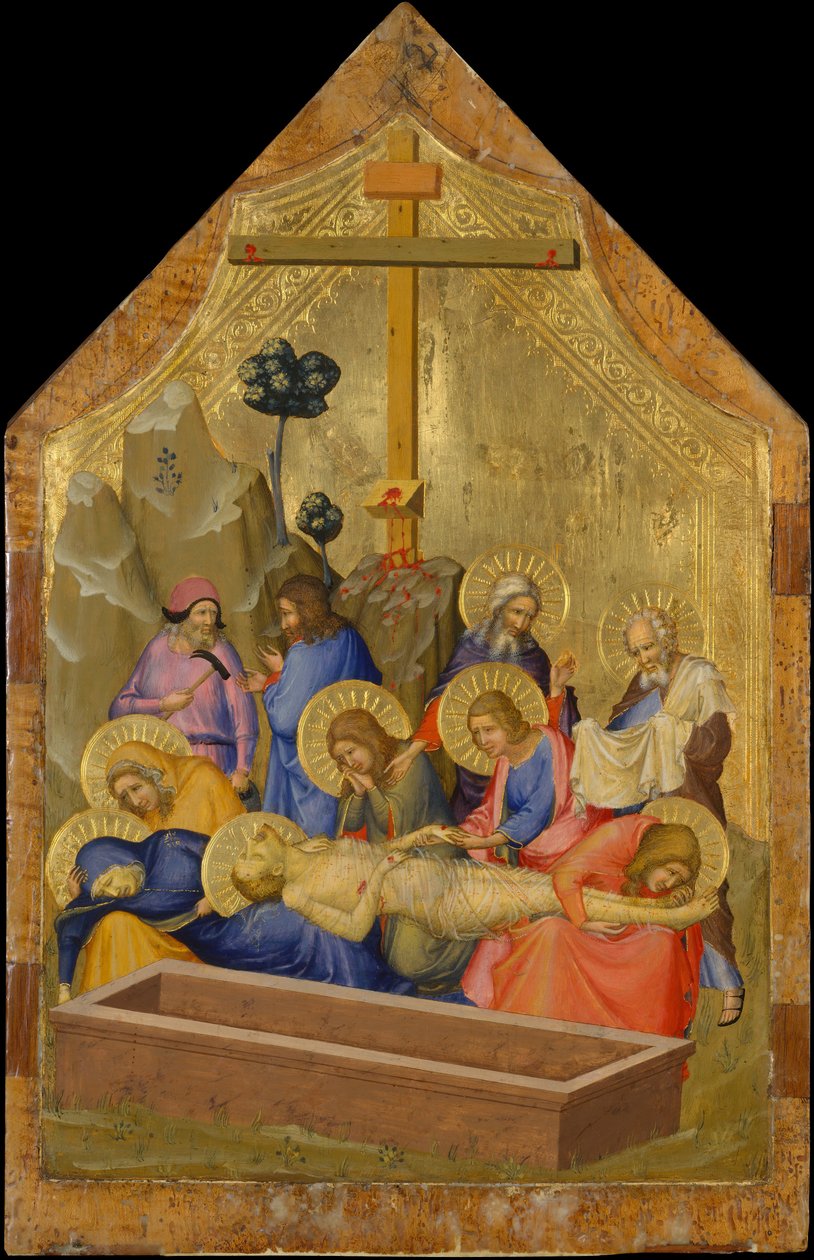 The Lamentation by Master of the Saint George Codex