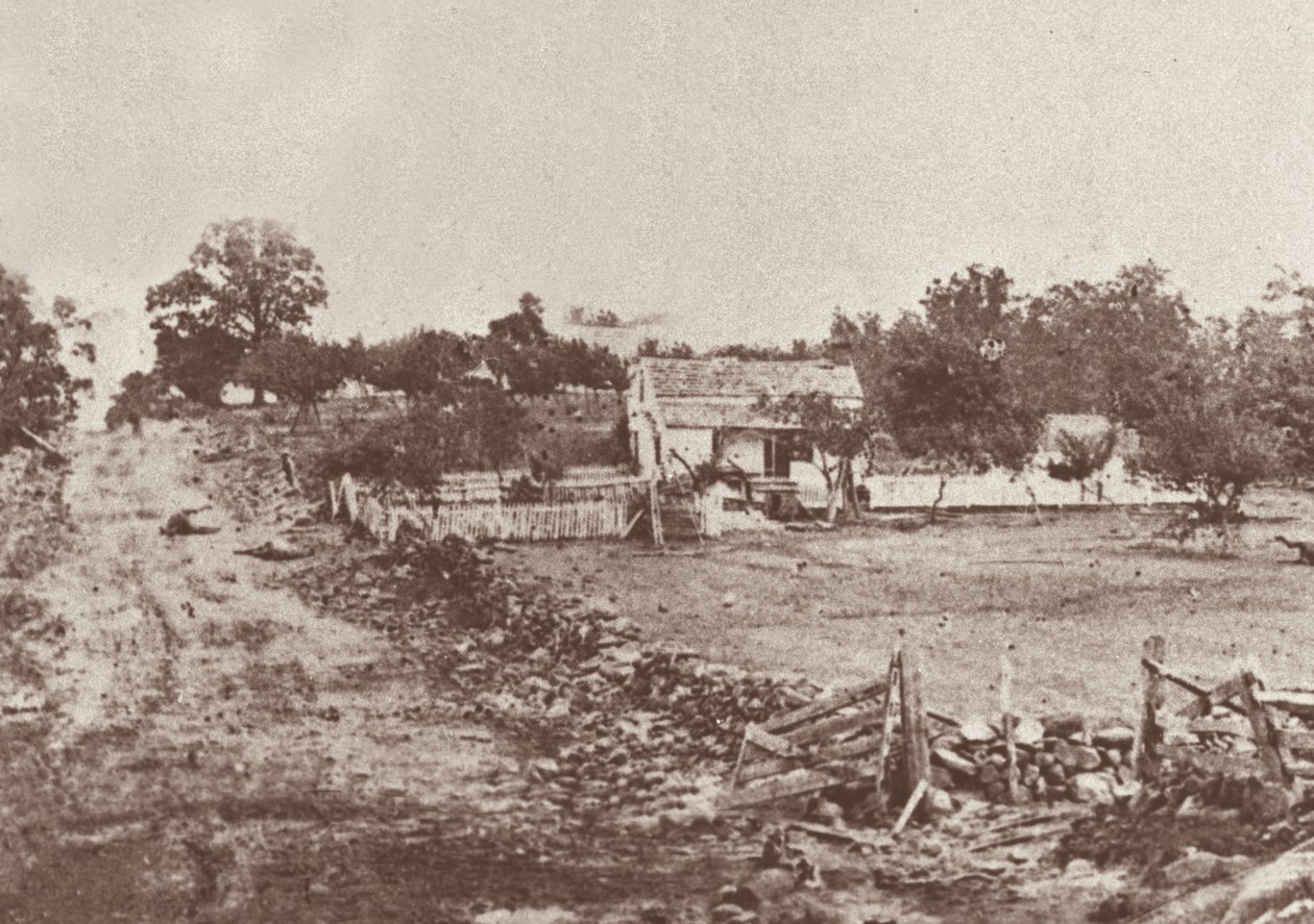 General Meade's Headquarters during the Battle of Gettysburg