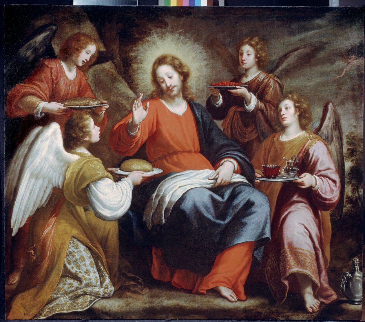 Angels Ministering to Christ in the Wilderness