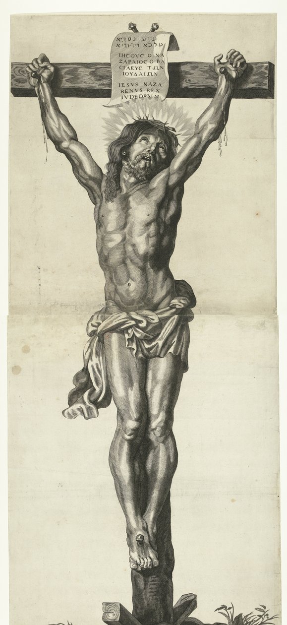 Christ on the Cross (Series of Ecce Homo, the Crucified Christ, Virgin ...