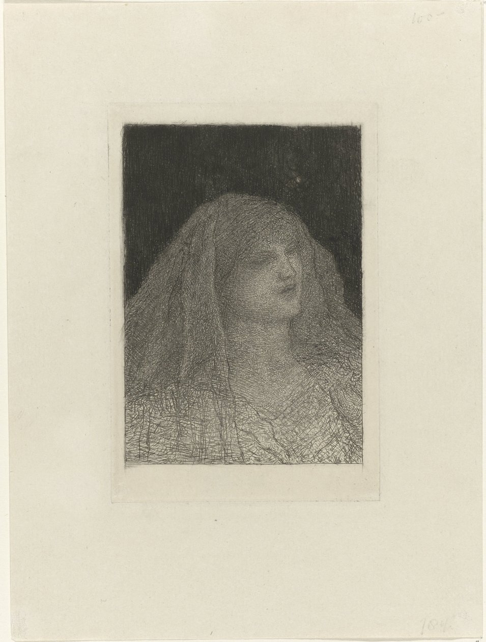 Woman with Veil by Matthijs Maris: Buy fine art print