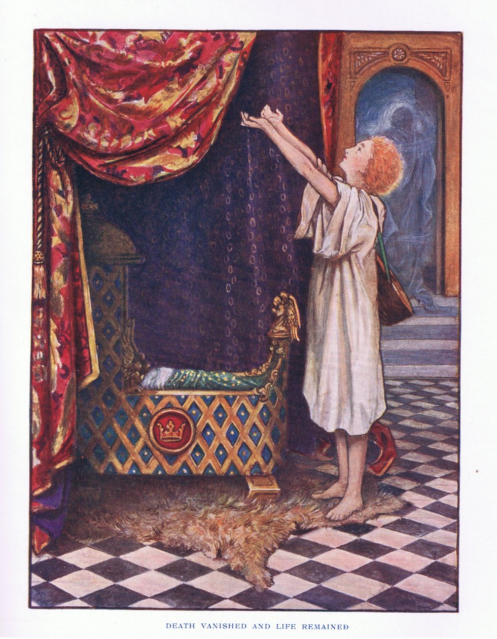 Death vanished and Life remained (illustration from Lady Ann's Fairy ...