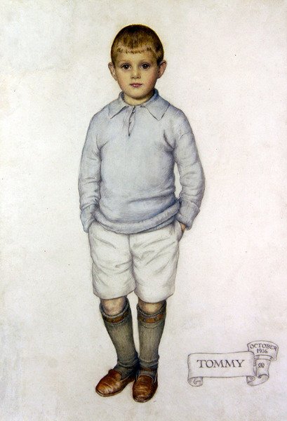 Portrait of Tommy by Maud Tindal Atkinson: Fine art print