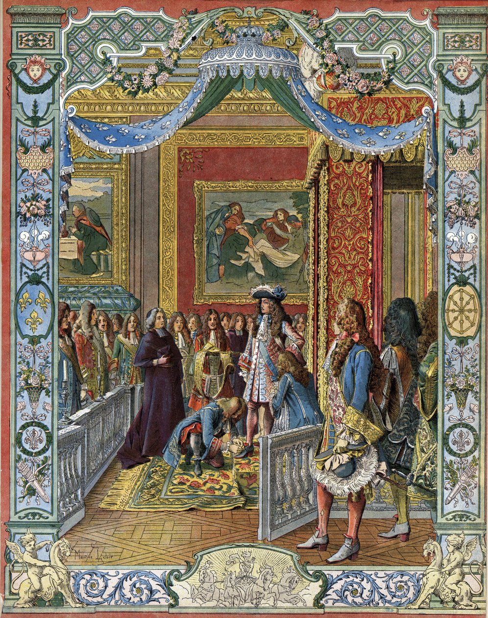The rise of King Louis XIV known as the Sun King