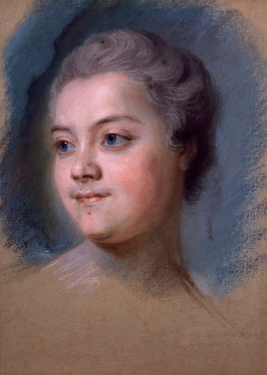 Portrait of Mademoiselle de Chastagner de Lagrange