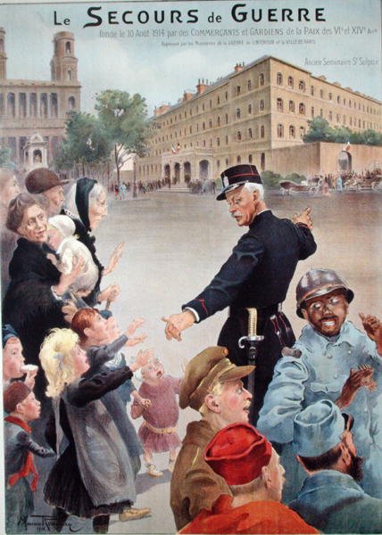 The War Relief Headquarters in the Old Saint-Sulpice Seminary