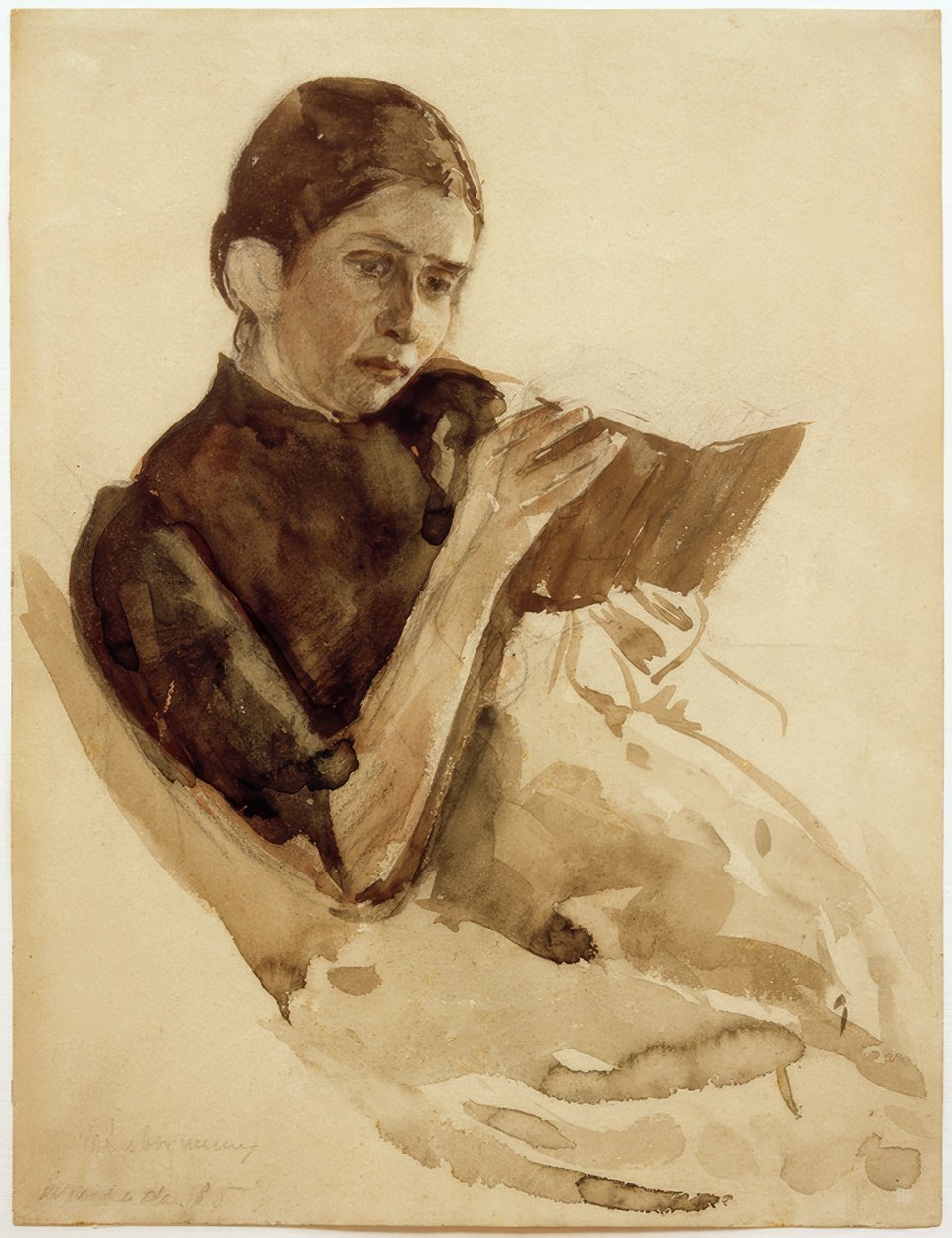 Max Liebermann, Wife of the Artist, Martha Liebermann
