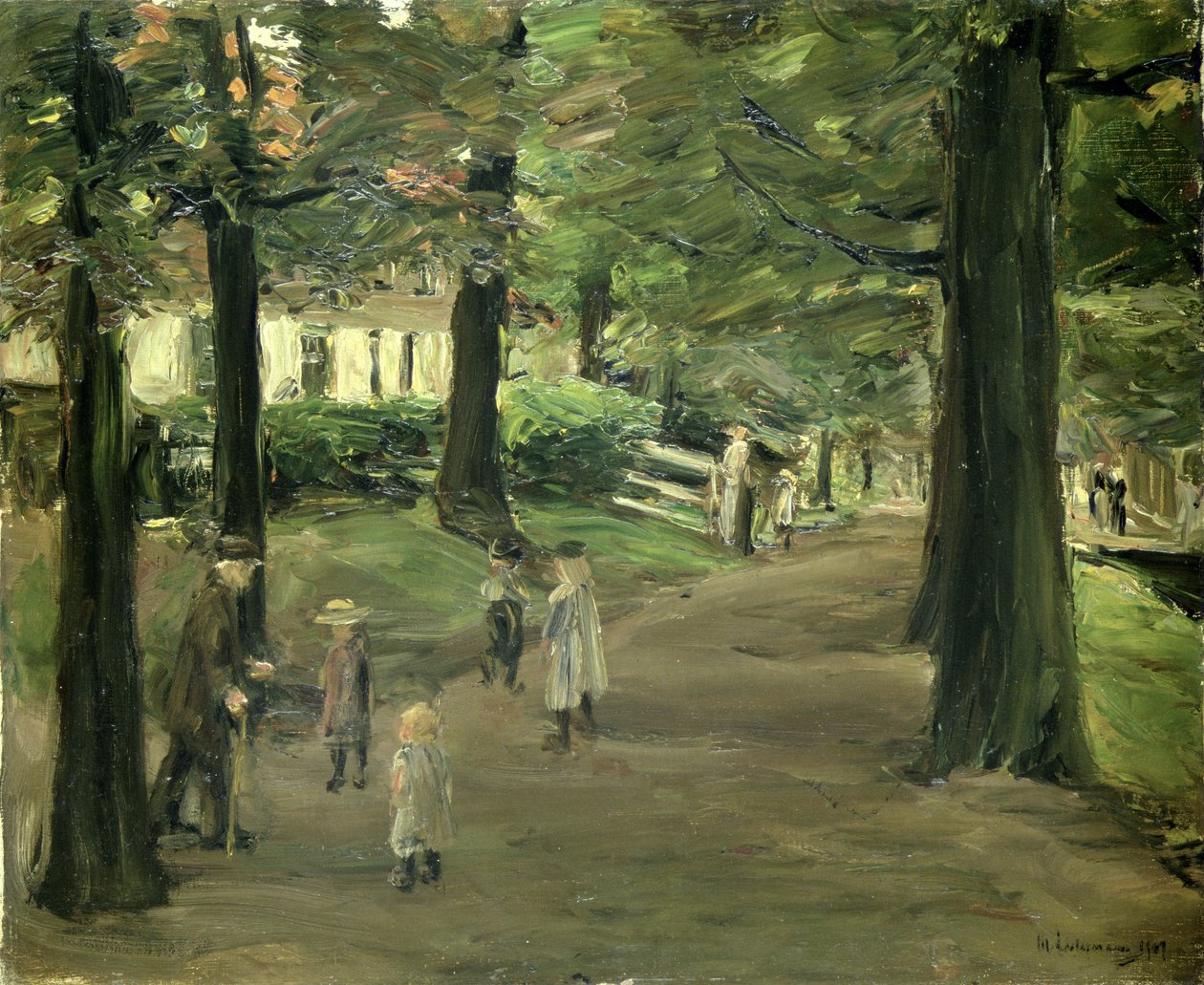 The Avenue by Max Liebermann: Premium art reproduction