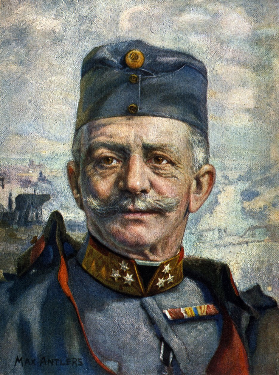 Portrait of Conrad von Hotzendorf, marshal of the Austro-Hungarian Army