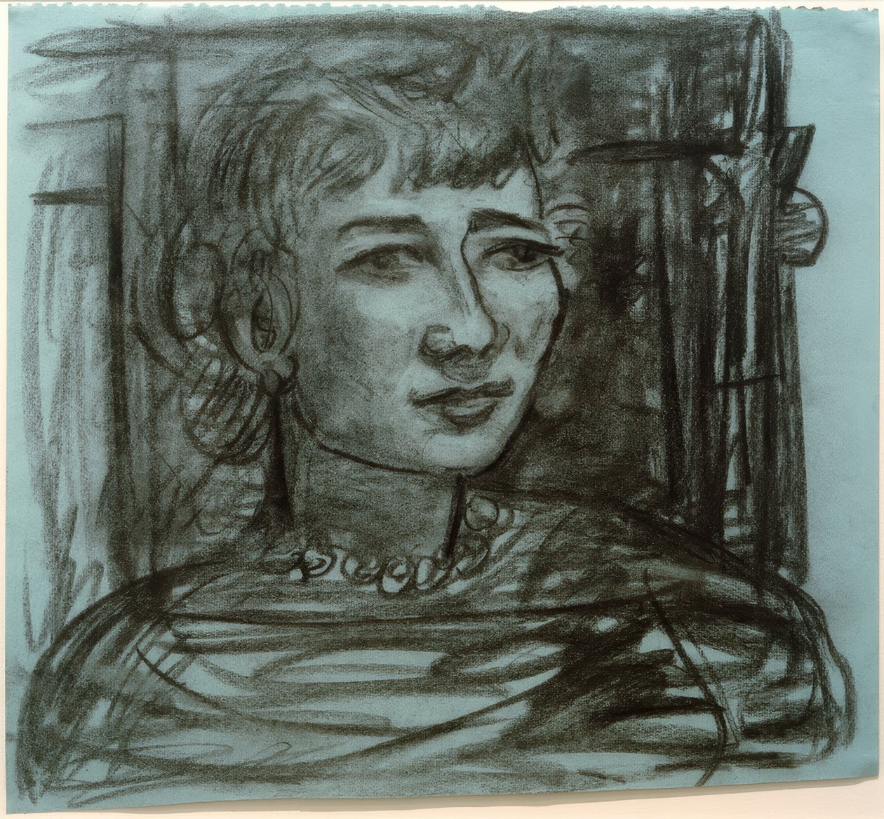 Portrait of Frances van Veen by Max Beckmann
