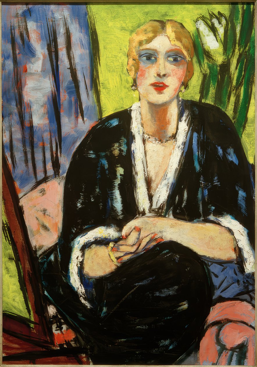 Portrait of Lilly von Schnitzler by Max Beckmann