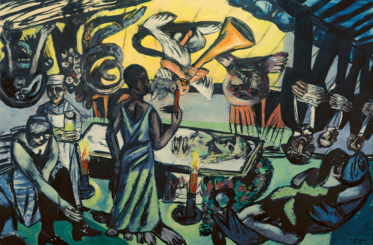 Death by Max Beckmann: Highest-quality art reproduction