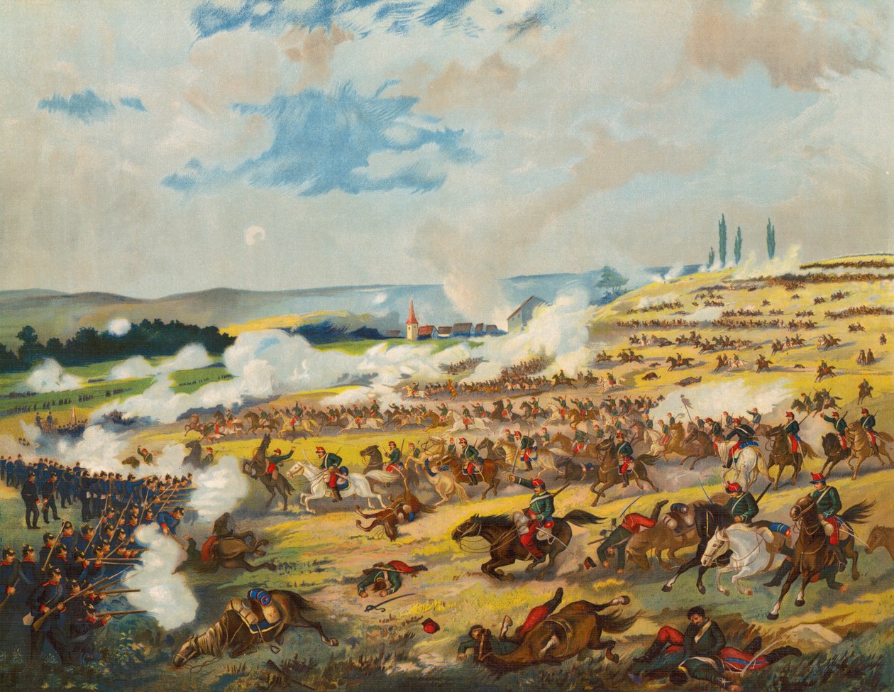 French Cavalry Charge French Cavalry Charge Art Prints, Posters