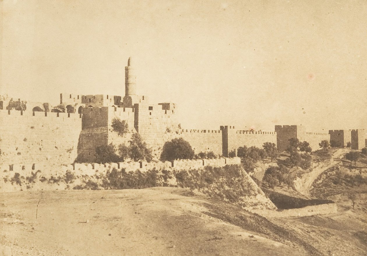 Château de David Daoud Kalessy et murailles de Jérusalem