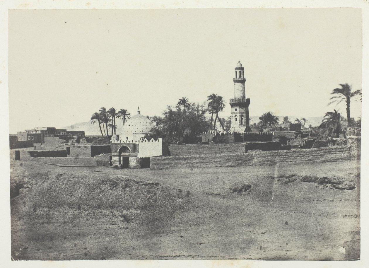 Mosque of El-Arif and Tomb of Mourad-Bey, Upper Egypt, plate 13 from ...
