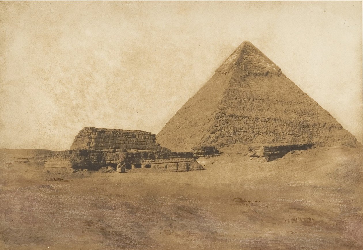 View of the Second Pyramid, Taken from the Southeast