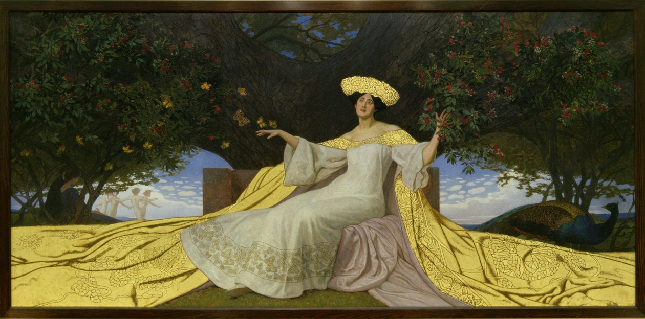 Spring by Maximilian Lenz: Highest-quality art reproduction