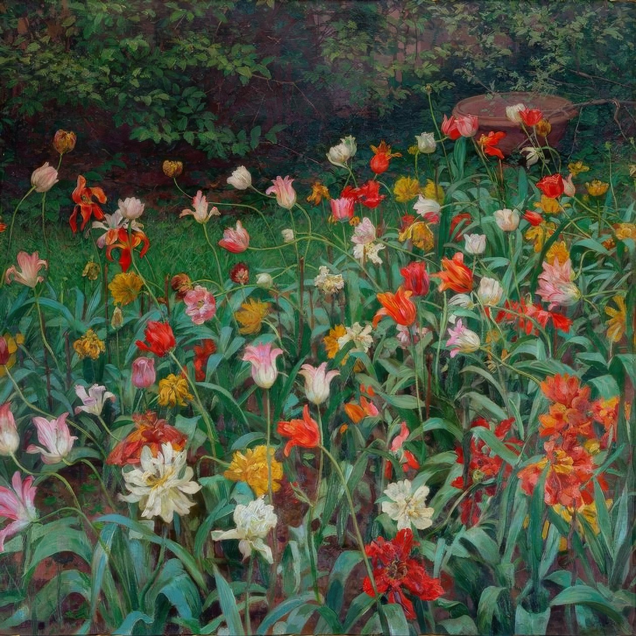 Tulips by Maximilian Lenz: Highest-quality art reproduction