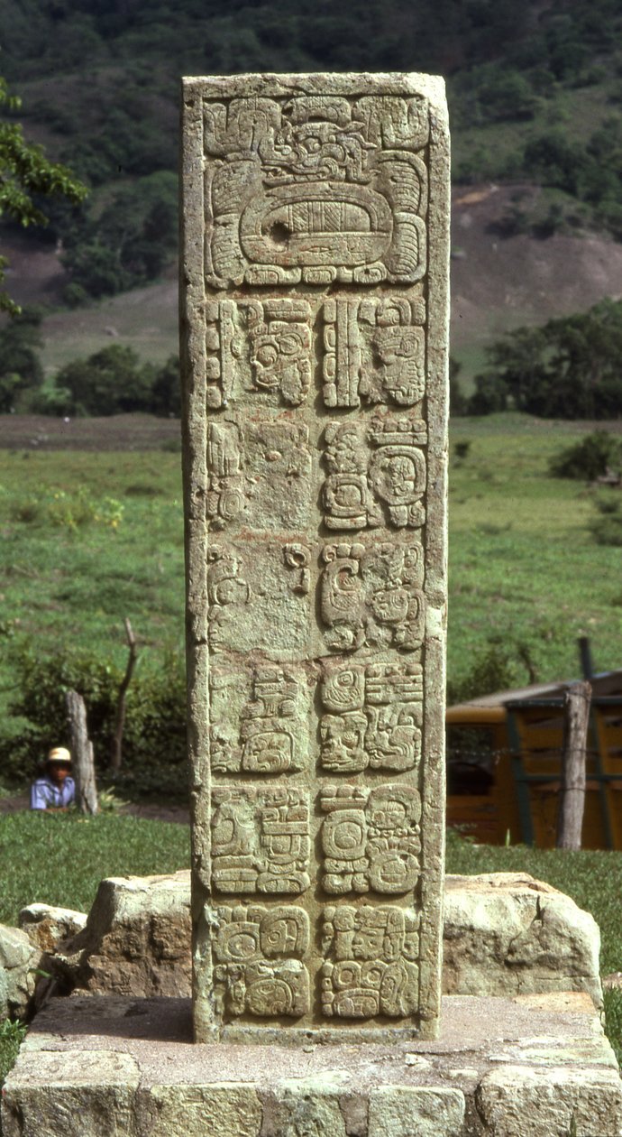 Copan Stela 6 by Mayan: Highest-quality art reproduction