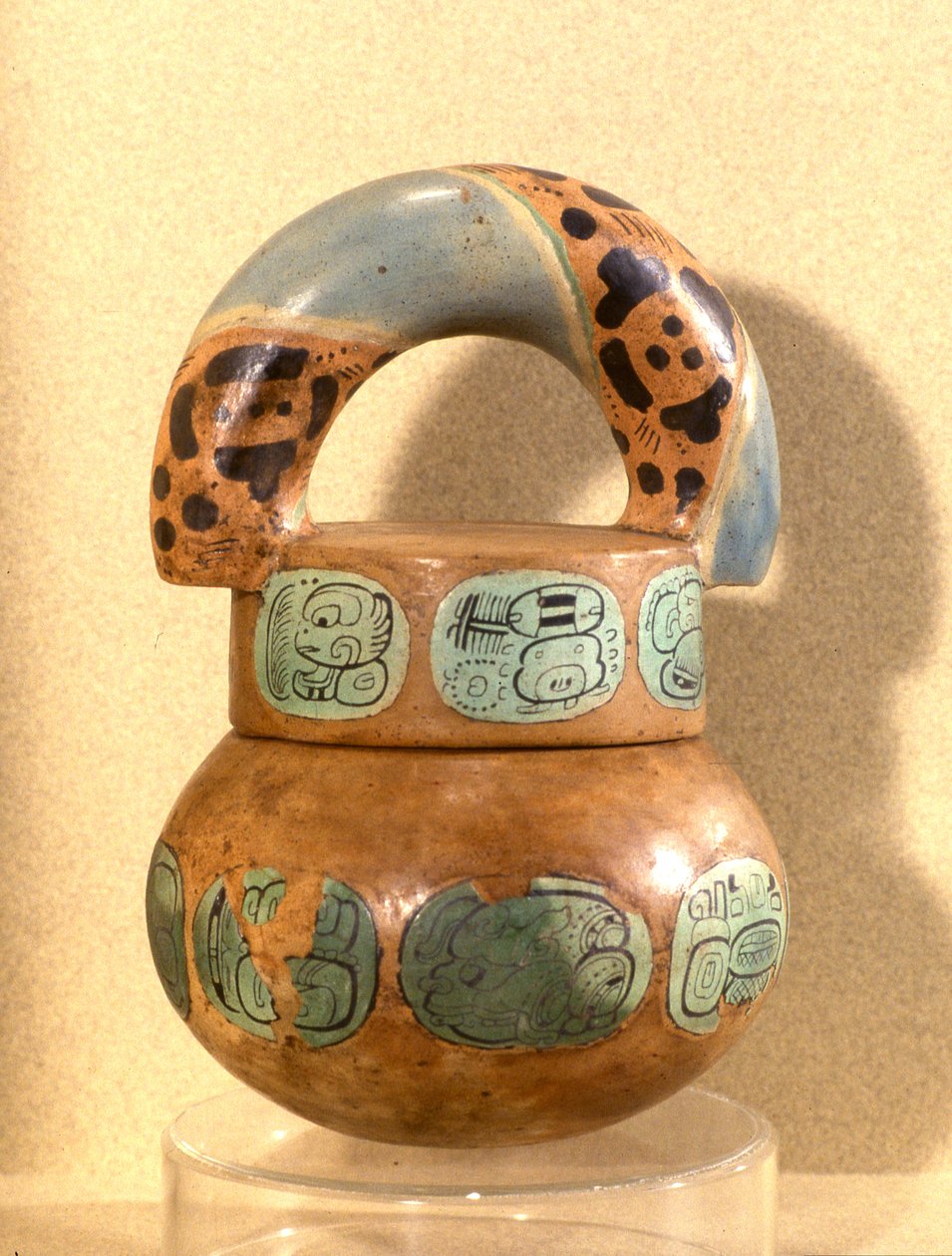 Funerary Vessel by Mayan: Highest-quality art reproduction