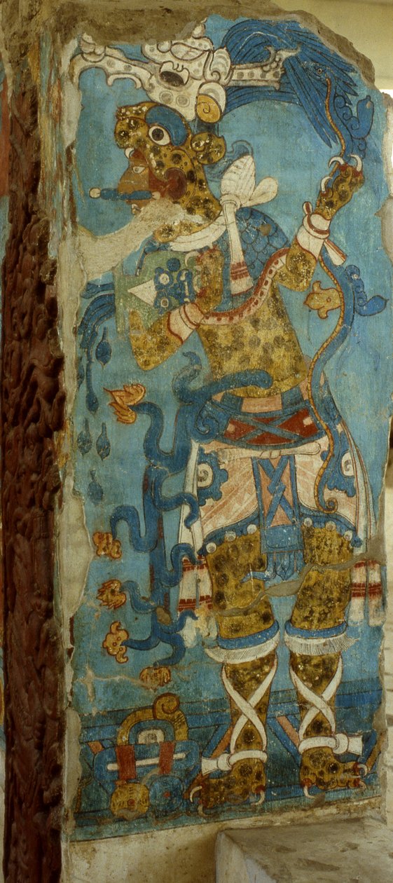 Mexican Lord in Cacaxtla, Late Classic period by Mayan