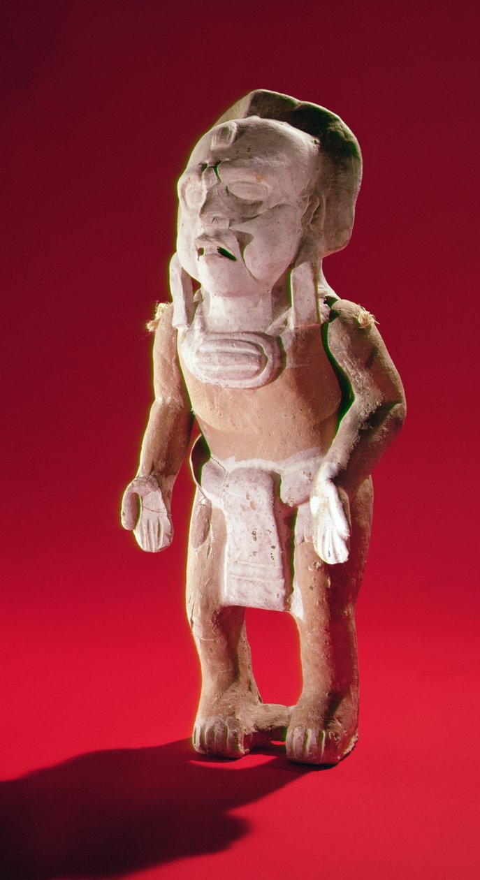 Figure of a Masked Priest in a Ceremony, from the Isle of Jaina