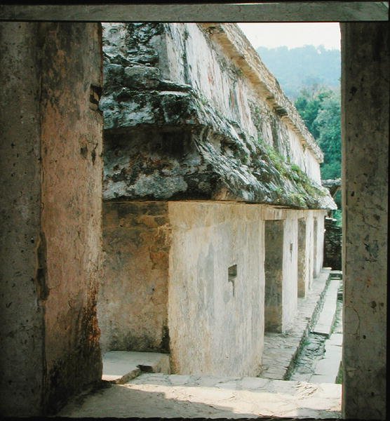 Courtyard in the Palace, Late Classic Maya by Mayan Mayan