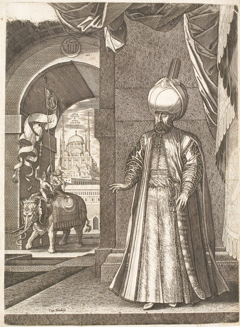 Portrait of Sultan Suleiman the Magnificent (standing)