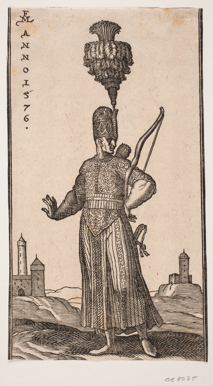 Standing Soldier, Front View, Head Turned to the Right; He Carries a ...