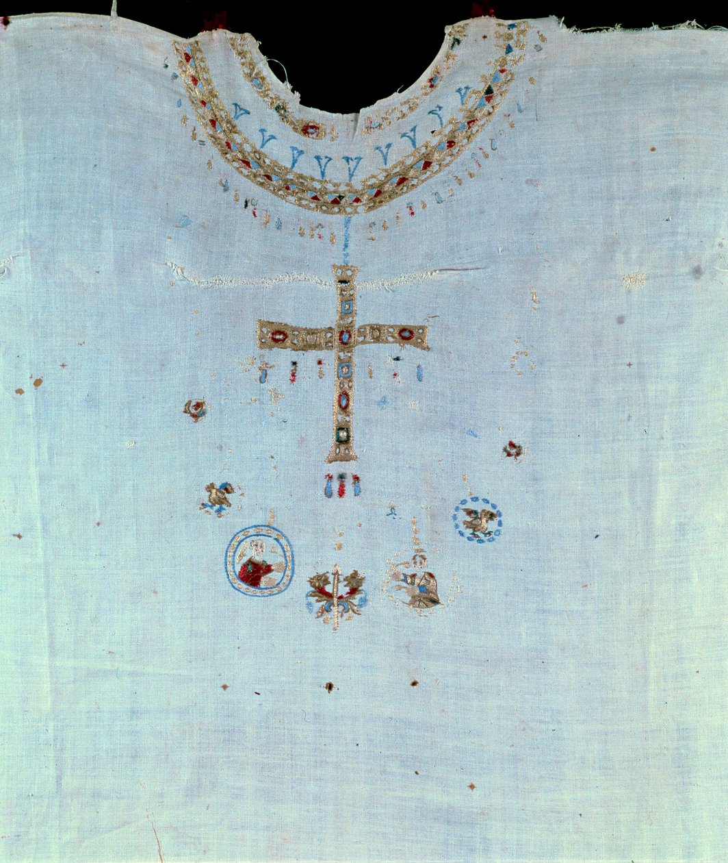 Merovingian Art: Priestly Dress of Saint Bathilde