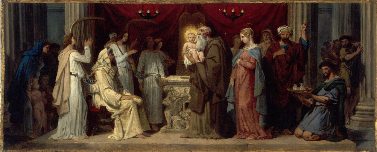 Presentation of Jesus in the Temple by Merry-Joseph Blondel