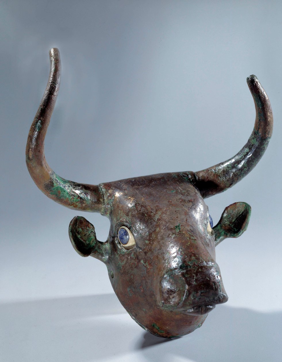 Copper Bull's Head by Mesopotamian: Buy fine art print