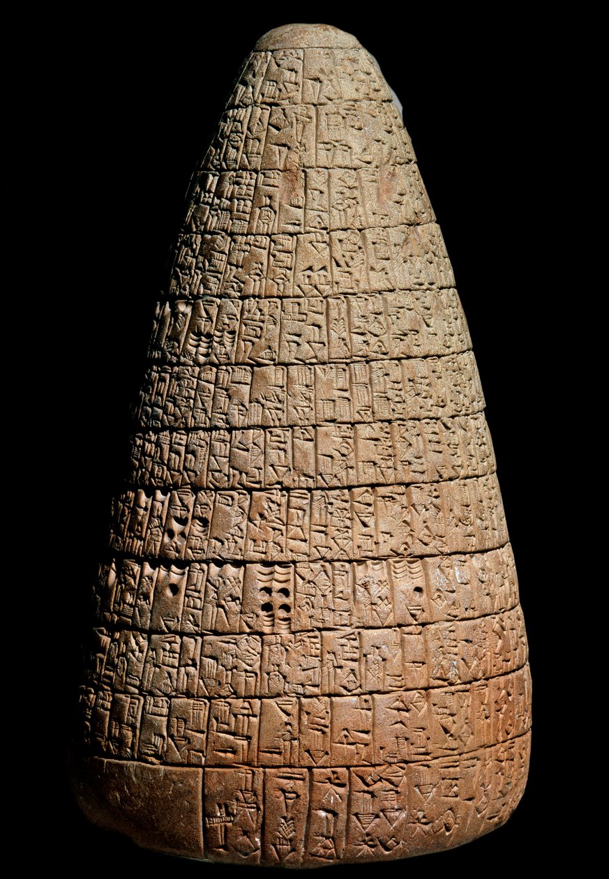 Cone of Urukagina (Clay, c. 2350 BC)