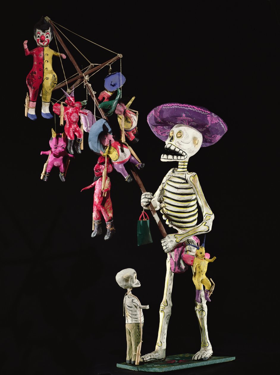 Day of the Dead: Toy Peddler, from Oaxaca by Mexican School
